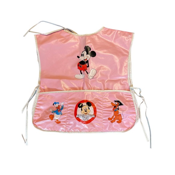 Disney | Accessories | Walt Disney Spill Buster Smock Vintage 97s ...
